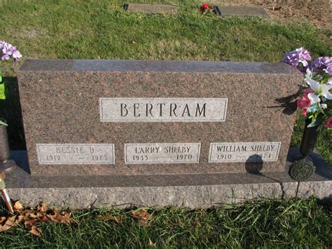 Elizabeth Doris “bessie” Luehring Bertram 1912 1975 Mémorial Find A