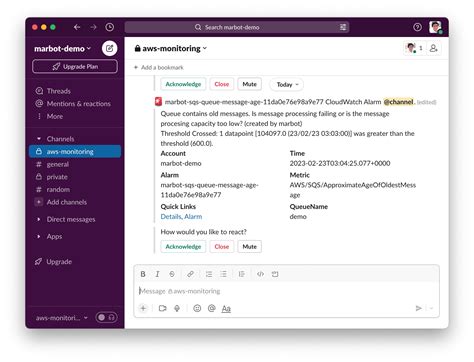 monitoring amazon sqs marbot