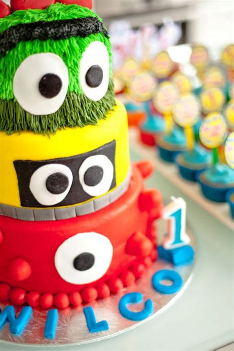 Karas Party Ideas Yo Gabba Gabba 1st Birthday Monster Party Karas