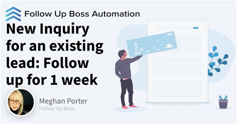 New Inquiry For An Existing Lead Follow Up For 1 Week Follow Up Boss