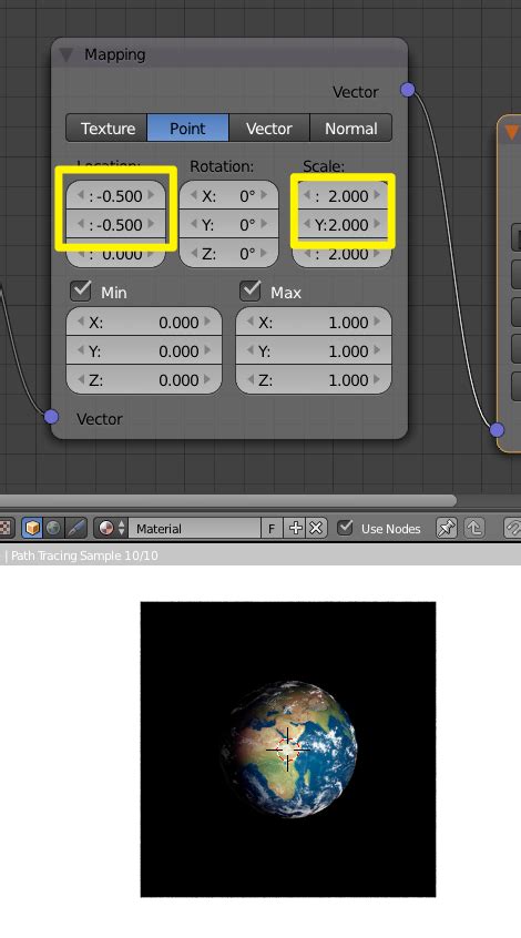 Everything D Controlling Texture Tiling In Cycles