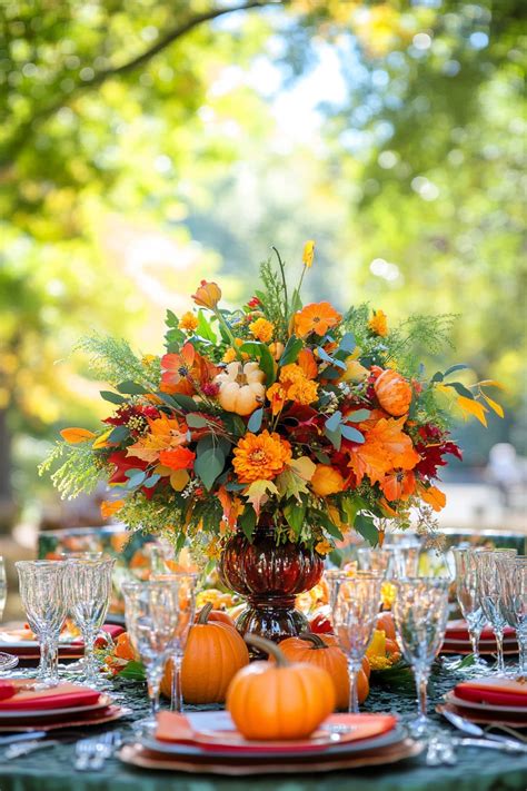 Contemporary Fall Centerpiece Ideas For A Stylish Seasonal Table