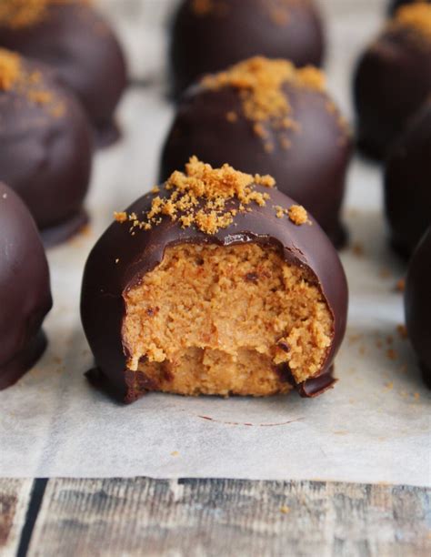 No Bake Biscoff Truffles Gina Burgess