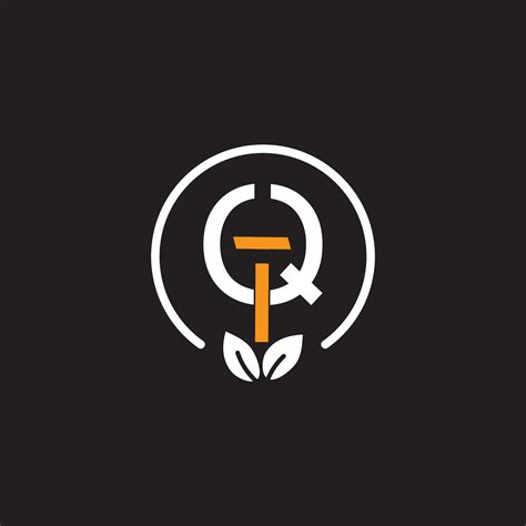 Qt Text Logo 16387089 Vector Art At Vecteezy