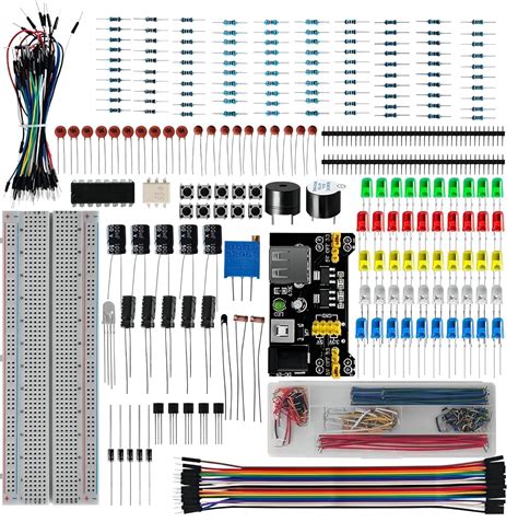 wwzmdib kit de componentes uno r3 kit de inicio para principiantes compatible con arduino yaxa