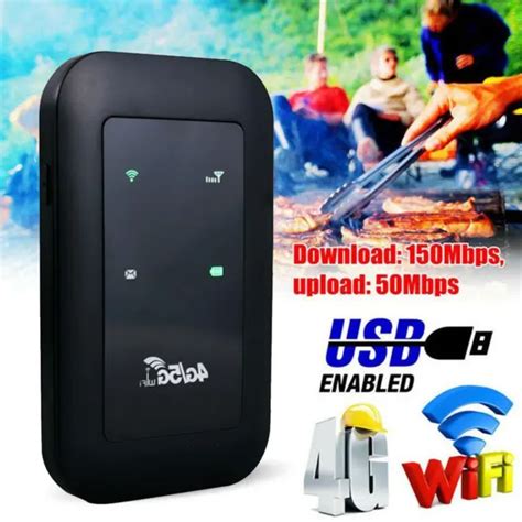 3g 4g Lte Mobile Broadband Wireless Router Hotspot Sim Unlocked Wifi