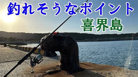 【釣り】説得力のないポイント紹介動画【喜界島】 Youtube