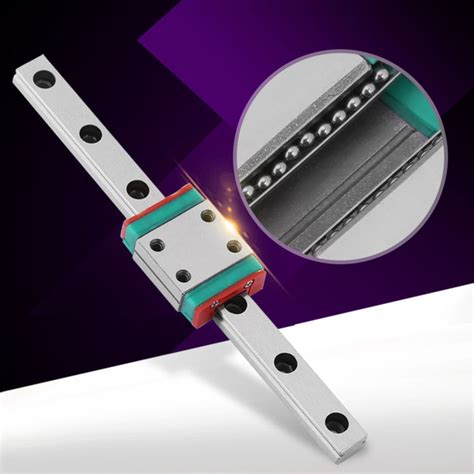 Linear Sliding Rail Guide Block High Precision Miniature For Semiconductor Manufacturing