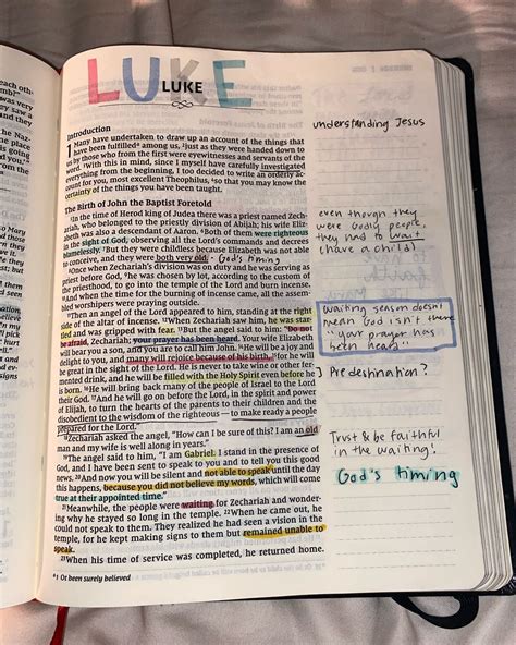 Grace Christian Content Creator On Instagram Luke Chapter 1 Bible