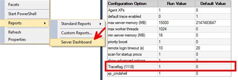 Sql Server What Are My Trace Flags Enabled On Sql Server Sql