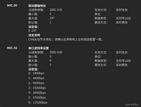 汇川伺服电机modbus rs485通信控制 汇川伺服驱动器485通讯参数设定 csdn博客