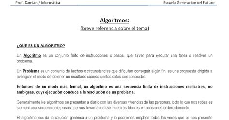 Damianblog Generaciondelfuturo Algoritmos Introduccion