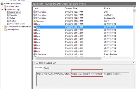 IIS Channel Listener Errors In Windows Insider Build Rick Strahl S Web Log
