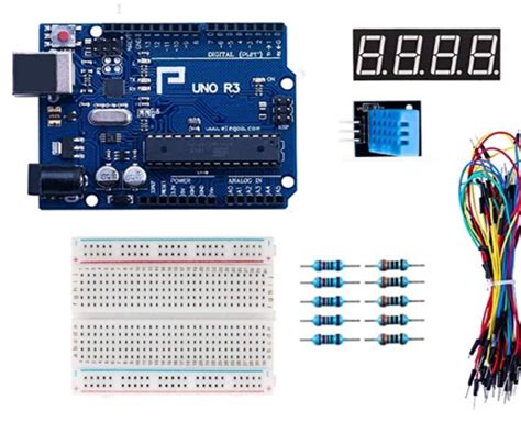 Humidity Temperature 4 Digit 7 Segment Kit 8 Steps Instructables