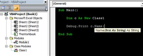 Let Property Of Vba Class Modules Is It Possible To Have Multiple