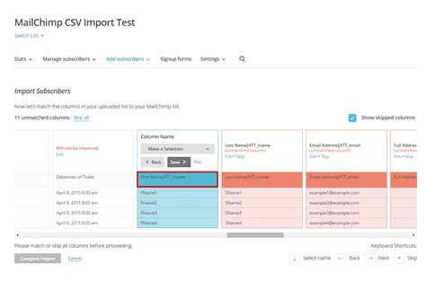 How To Import Registrations Into Mailchimp Event Espresso User Guides