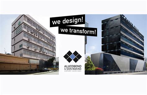 Signage Examples Experts In Cladding Of Buildings With Aluminium