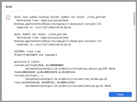 Macos Dyld Lazy Symbol Binding Failed Symbol Not Found Clock