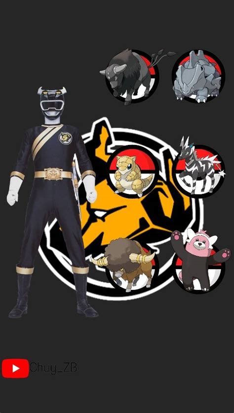 Equipo Pokemon De Danny Black Wild Force Ranger By Chuyzb On Deviantart