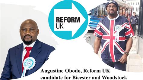 Augustine Obodo Reform Uk Candidate For Bicester And Woodstock Croydon Constitutionalists