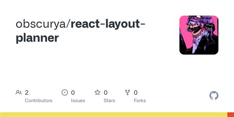GitHub Obscurya React Layout Planner