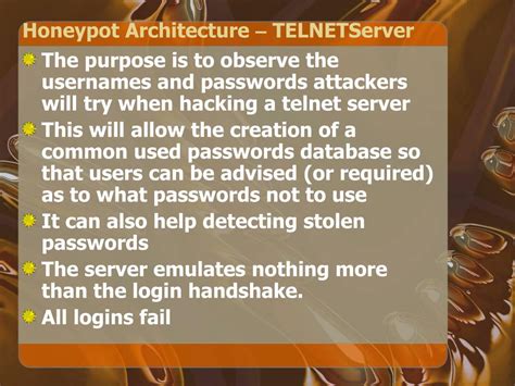 Ppt The Honeypot Project Powerpoint Presentation Free Download Id3540645