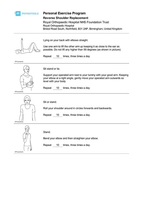 Royal Orthopaedic Hospital Reverse Shoulder Replacement