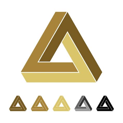 Premium Vector Triangle Infinity Vector Logo Template Illustration Design Vector Eps 10
