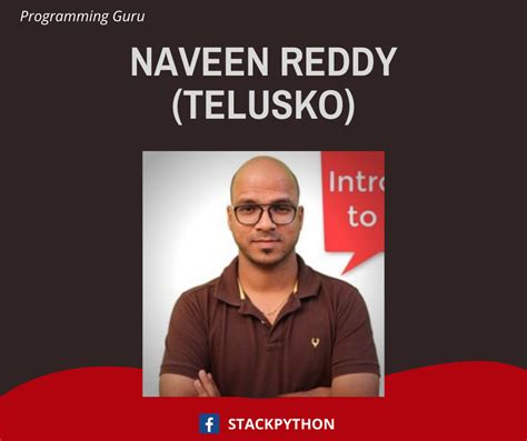 Top 15 Programming Gurus On Youtube Stackpython