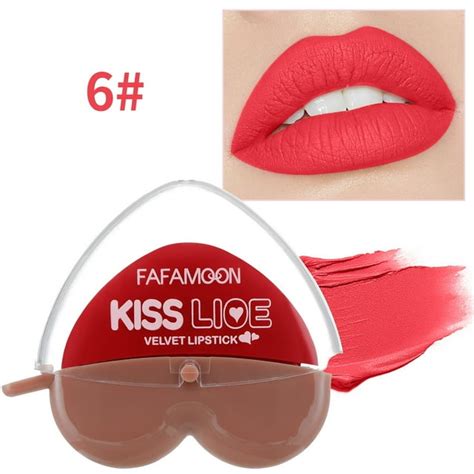 Tytspeasy Lipstick Lazy Makeup Red Long Lasting Not Easy To Fade Makeup