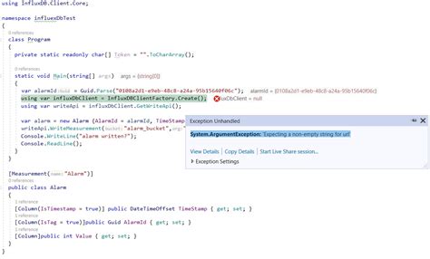 Public Methods But Can Not Be Used · Issue 142 · Influxdatainfluxdb