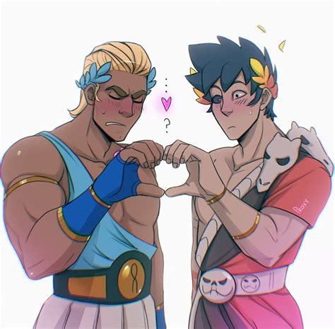 Zagreus And Theseus Hades And 1 More Drawn By Proxysart Danbooru