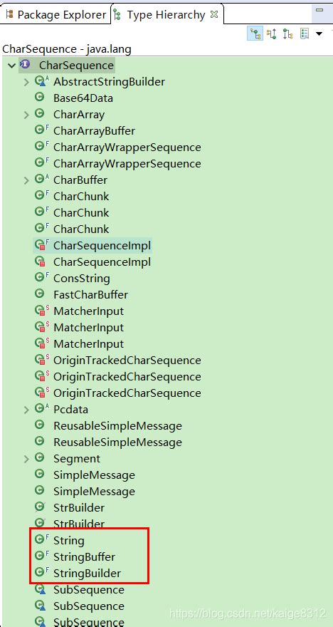 Charsequence类型与string类型的区别charsequence 和 String Csdn博客