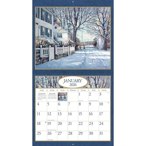 American Dream 2026 Wall Calendar By Paul Landry