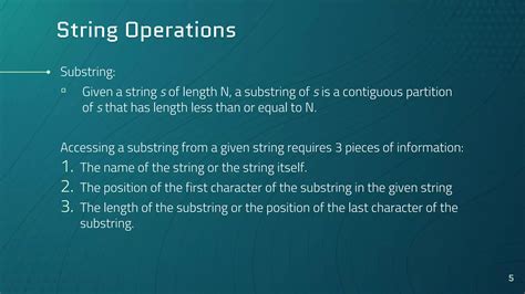 Strings Pptx