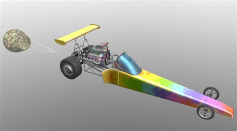 드래그 스터 3d 모델 20 Max Obj Unknown Free3d