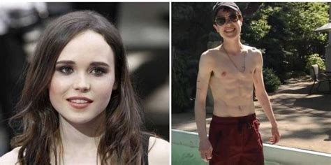 Shocking After Surgery This Famous Actresses Elliot Page Became A Man Fans Looking At