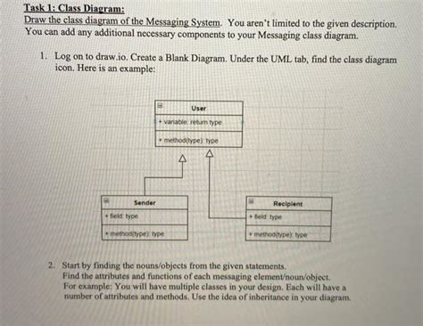 solved task 1 class diagram draw the class diagram of the