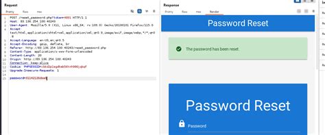 Broken Authentication Brute Forcing Password Reset Tokens Academy