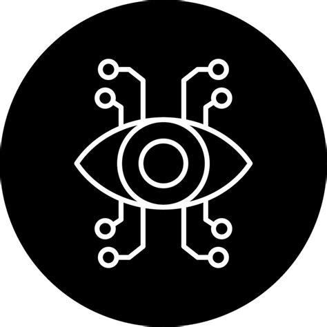 Biónico Ojo Vector Icono 32546537 Vector En Vecteezy