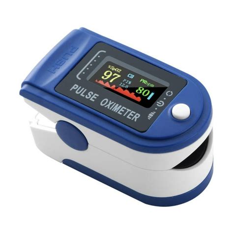 Oxímetro Digital Portátil Para Dedo Medidor De Saturación De Oxígeno