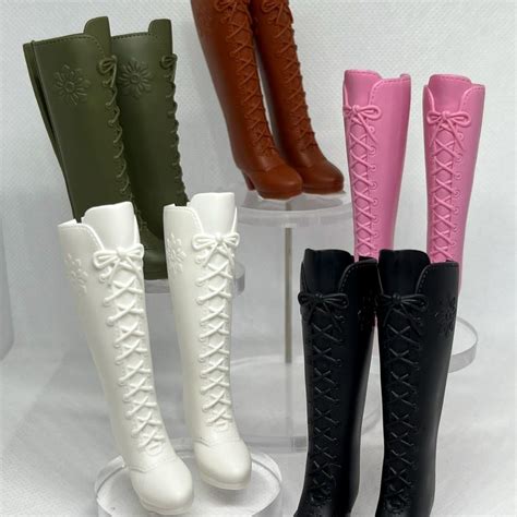 Barbie Doll Boots Blue Etsy