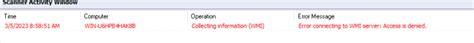 Wmi Server Access Is Denied Dcom Hardening Gfi Languard
