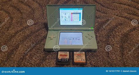 Vintage Nintendo Ds Game Console Editorial Photo Image Of Nintendo Game 161017791