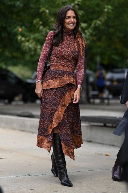 Katie Holmes Bangs Are An Edgy Update On Her Signature Look