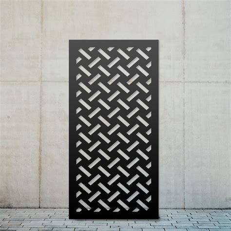 Rectangle Decorative Panels Outdoor Screening Panels Modern Prints