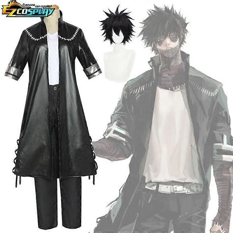 My Hero Academia Cosplay Costume Dabi Cosplay Black Coat Jacket Uniform