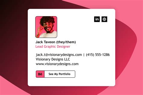 Examples Of Pronouns In Email Signature Visual And Placement Tips