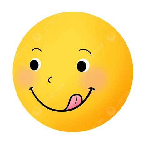 Wajah Tersenyum Manis Tertawa Ekspresi Kartun Png Transparan Clipart