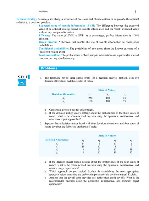 problems of chapter 3 please give as much additional information as